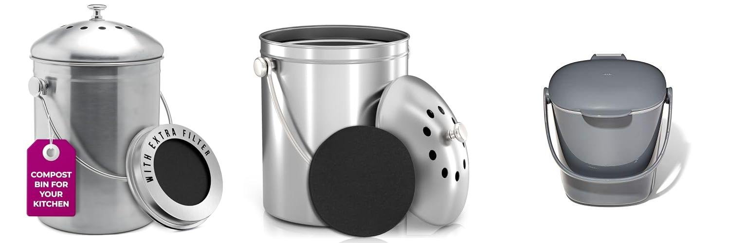 5 Best Kitchen Compost Bins: Eco-Friendly Guide & Product Reviews - My ...