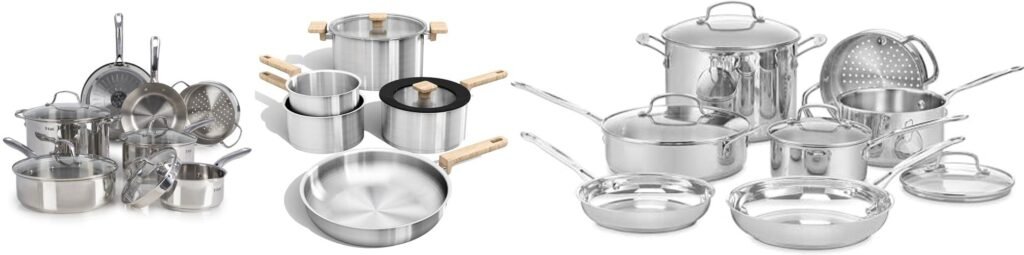 Top 5 Stainless Steel Cookware Sets: Reviews & Buying Guide - My ...