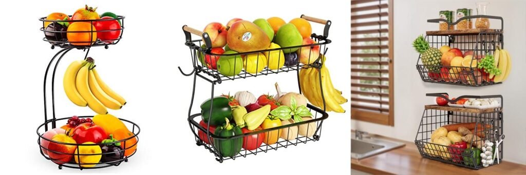 Top 5 Fruit Baskets for Kitchen: Stylish & Functional Reviews - My ...