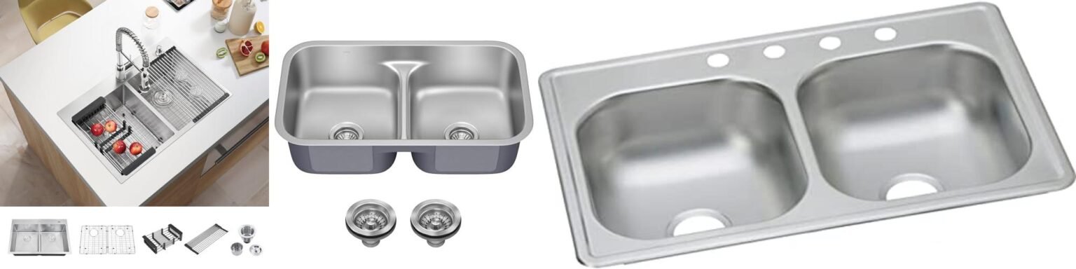 Top 5 Double Bowl Sinks: Your Kitchen Upgrade Guide - My Grinder Guide