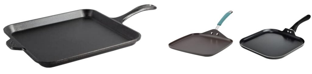 Best Square Griddle Pan - Top 5 Picks & Review - My Grinder Guide