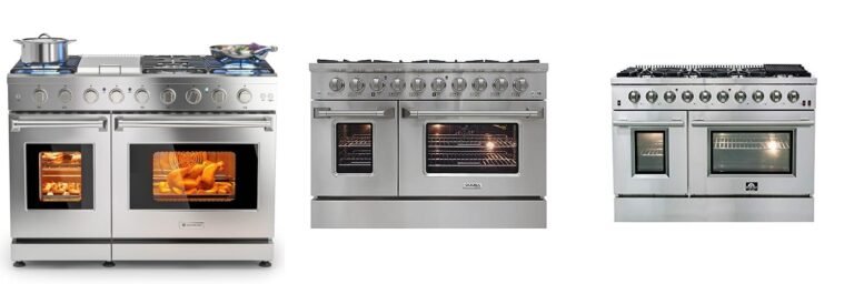 Top 5 48" Gas Ranges With Double Ovens: Best Picks - My Grinder Guide