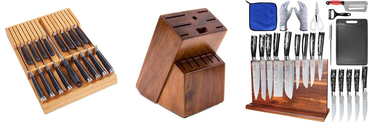 Top 5 Kitchen Knife Blocks: Your Essential Buying Guide - My Grinder Guide