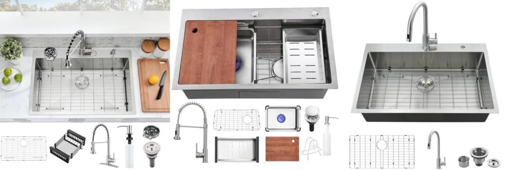 Top 5 Kitchen Sink Faucet Combos: Your Buying Guide - My Grinder Guide