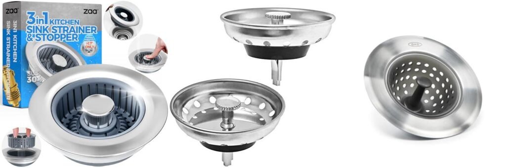 Top 5 Kitchen Sink Strainer Stopper: A Buying Guide - My Grinder Guide