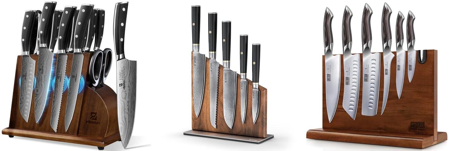 Top 5 Magnetic Block Knife Sets: Your Best Kitchen Upgrade - My Grinder ...
