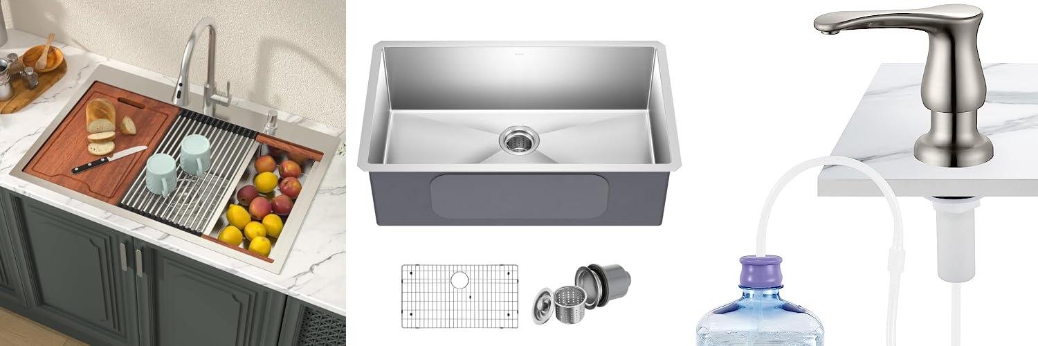 Best Rated Kitchen Sinks - Top 5 Picks & Review - My Grinder Guide